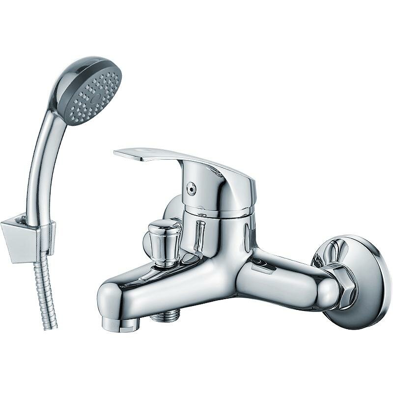 Смеситель для ванны Decoroom DR71 DR71035 хром, рычажное управление, латунь