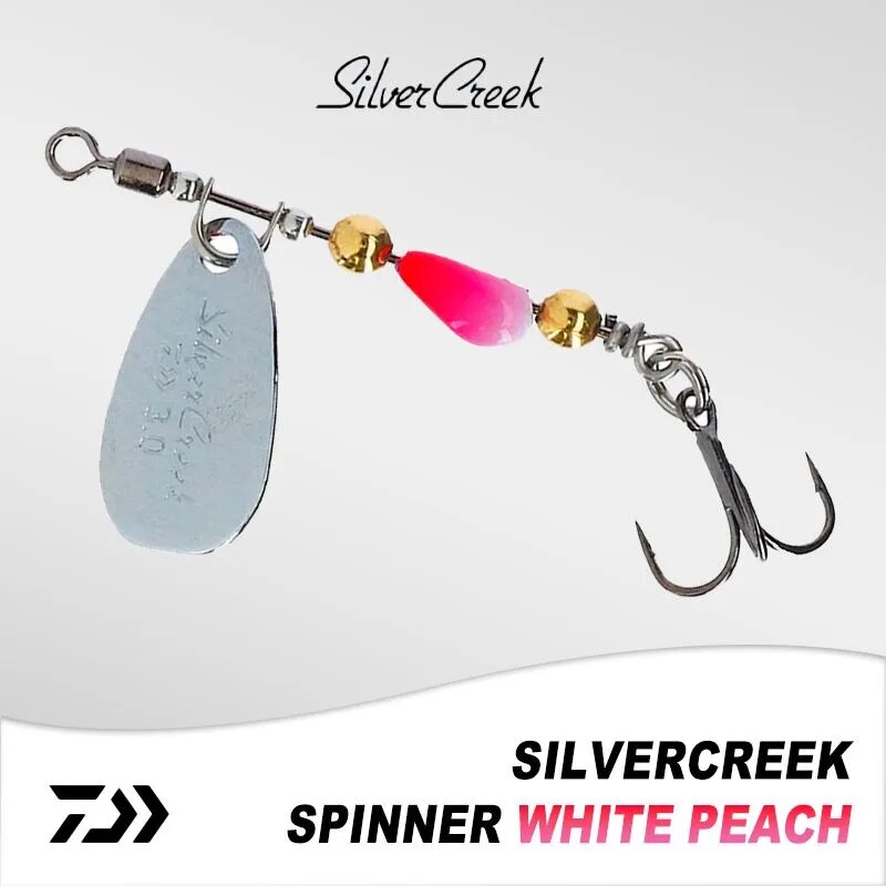 Блесна вращающаяся Daiwa Silver Creek Spinner (со смещенным центром тяжести)