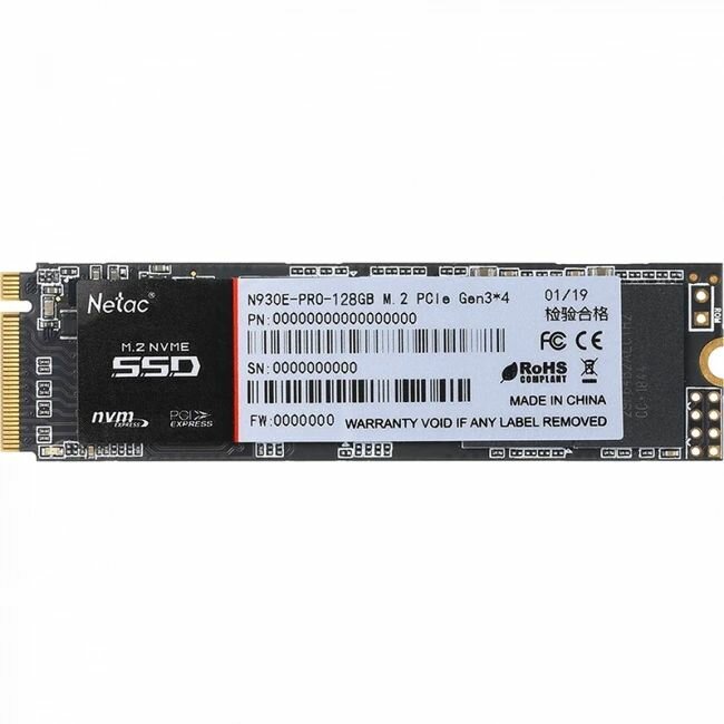 SSD-накопитель Netac NT01N930E-128G-E4X