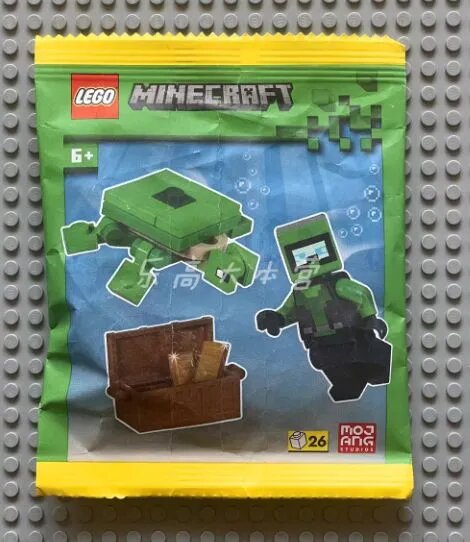 Детские строительные блоки Lego toys 662505 Minecraft, количество строительных блоков 26, рекомендуется 6+