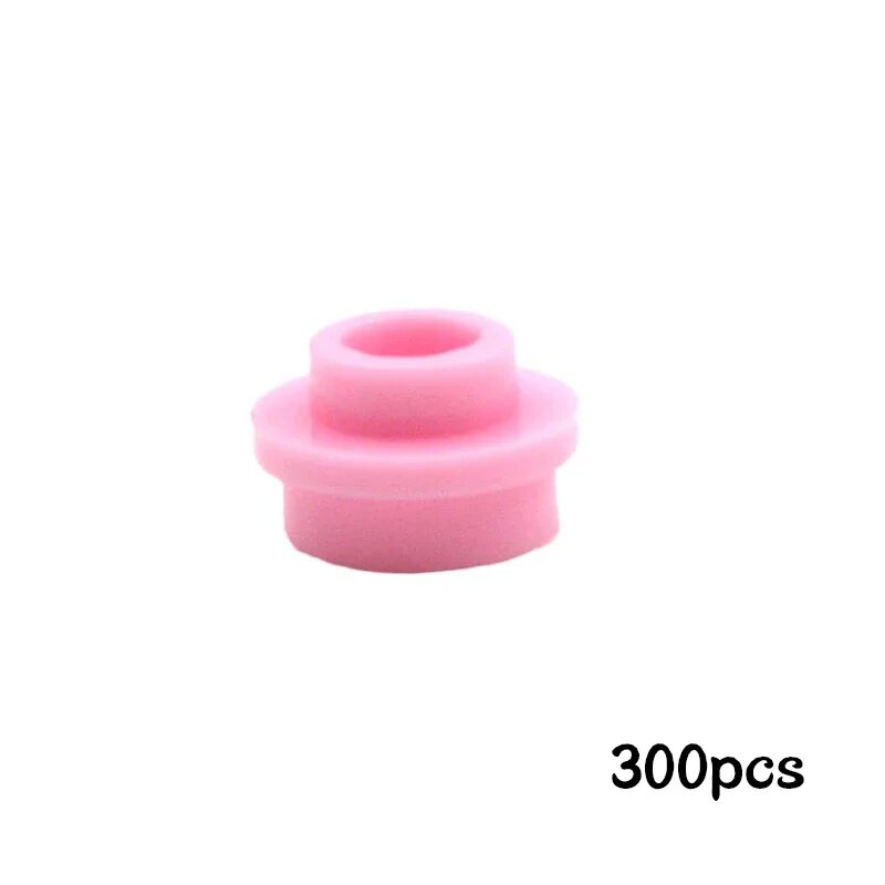 Пластиковые круглые плитки для сборки 300 шт. VEK Розовый, 85861 Pink