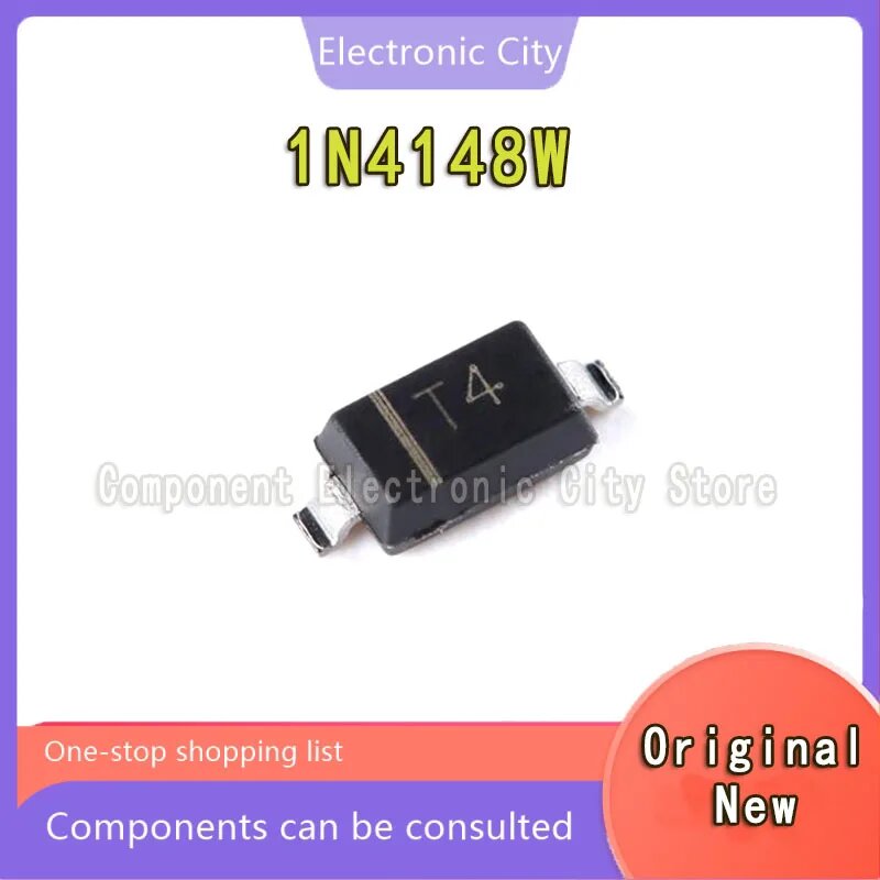 100 Stuks-1000 Stuks 1206 1n 4148 Вт T4 1n4148 In4148 Zode-123