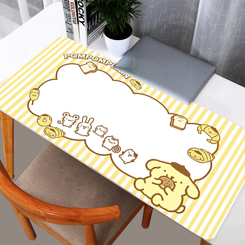 Противоскользящий резиновый коврик для мыши Pompompurin 90x40 см 900x400x2mm, TK-0000027543
