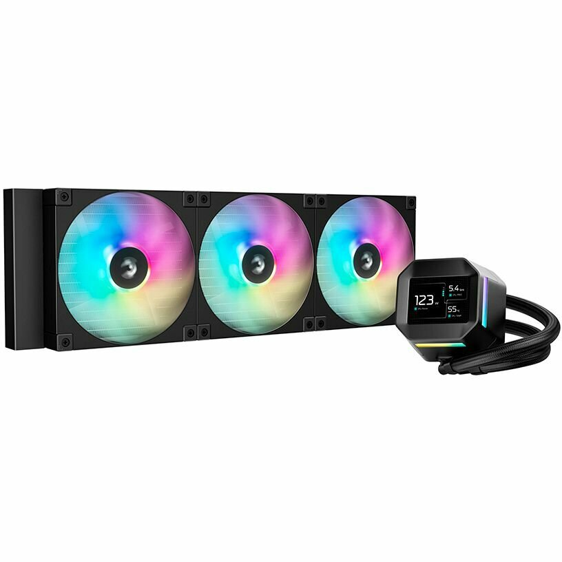 Система водяного охлаждения для ПК Deepcool R-LM420-BKDMMC-1 140 мм A-RGB