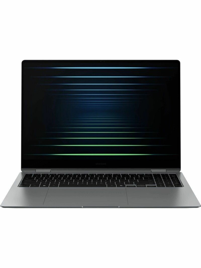 Ноутбук Samsung Galaxy Book 5 Pro 360 NP960 16", 2025, трансформер, AMOLED, Intel Core Ultra 5 226V 2.1ГГц, 8-ядерный, 16ГБ LPDDR5x, 512ГБ SSD, Intel Arc 130V, Windows 11 Home, серый (np960qha-kg3i