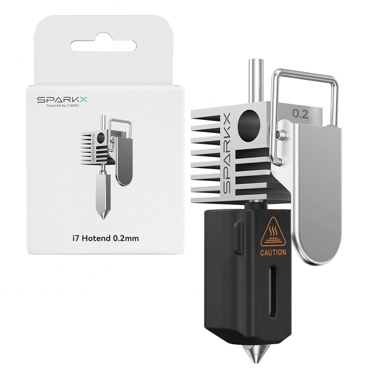 Creality SPARKX i7 Hotend Kit с соплом 0,4 мм 0.2mm