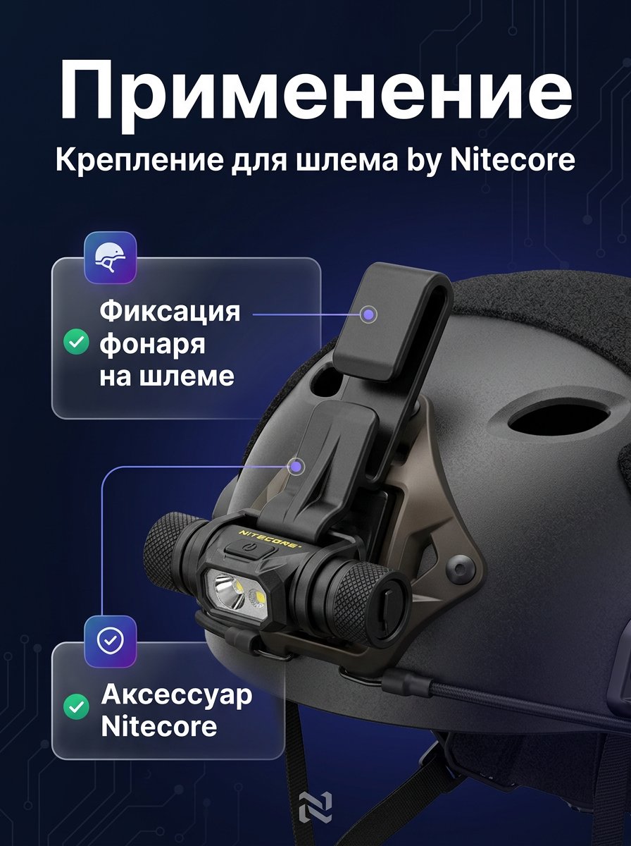 Крепление для шлема — фото 1