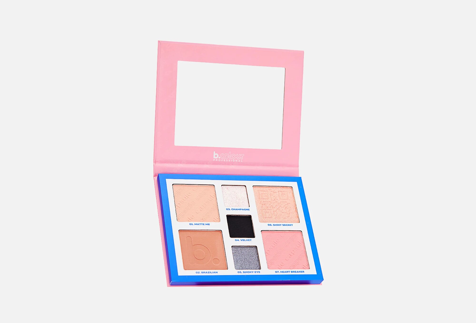 B.COLOUR PROFESSIONAL face & eye palette Палетка для лица и глаз 19.9 г 02, Super power