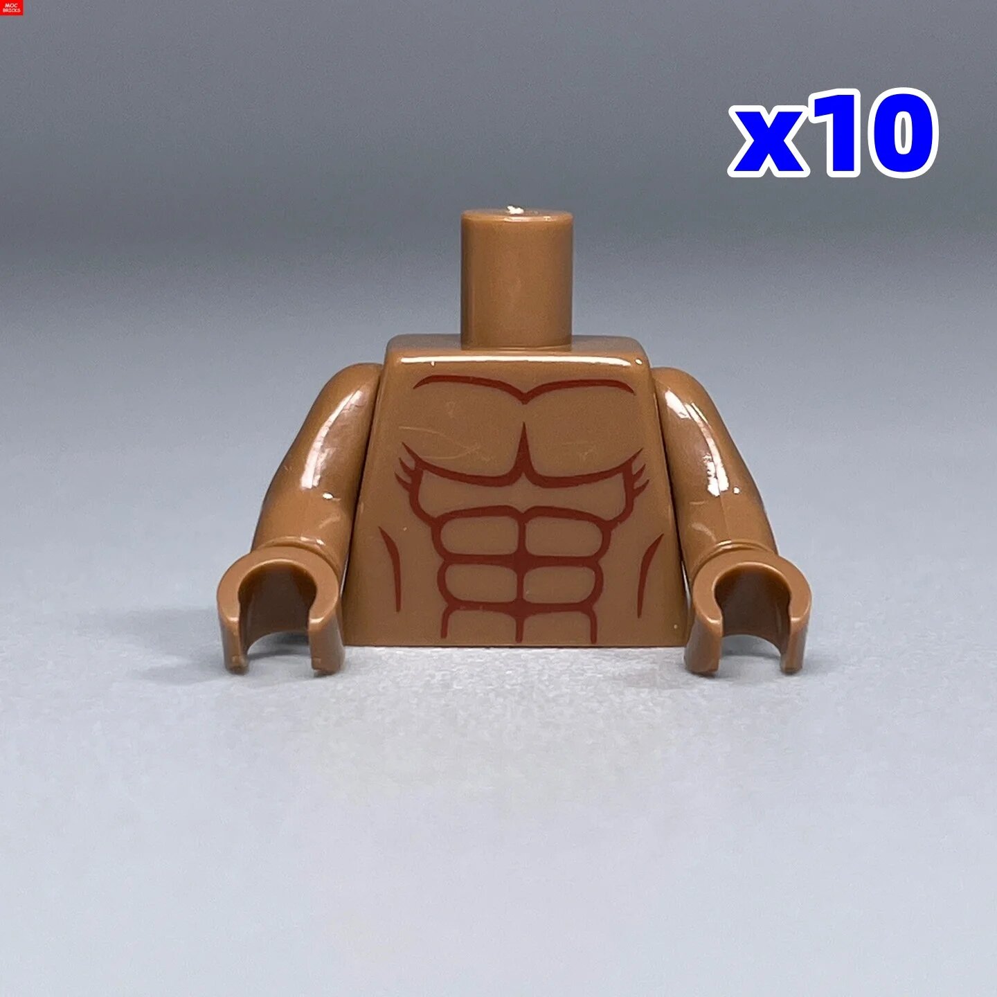 MOC BRICKS Кубики Туловища Мужчины 10 шт