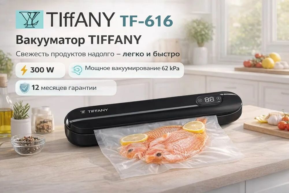 Вакуумный упаковщик TIFFANY TF-616