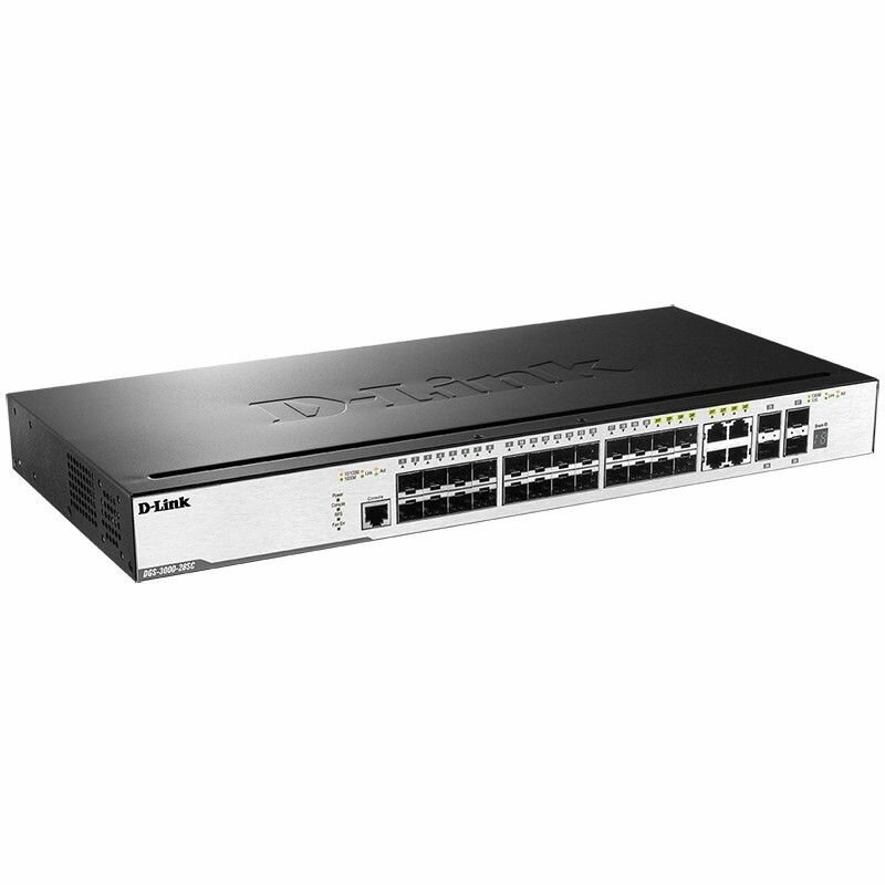 Коммутатор D-Link DGS-3000-28SC/A1A — фото 1