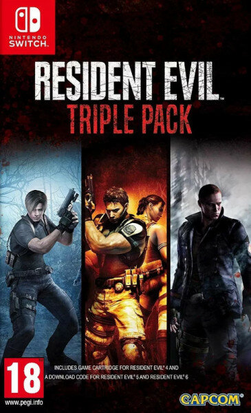 Видеоигра Nintendo Resident Evil Triple Pack Для Switch, оригинал