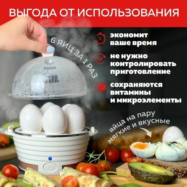 Пароварка GFGRIL GFS-3 — фото 1