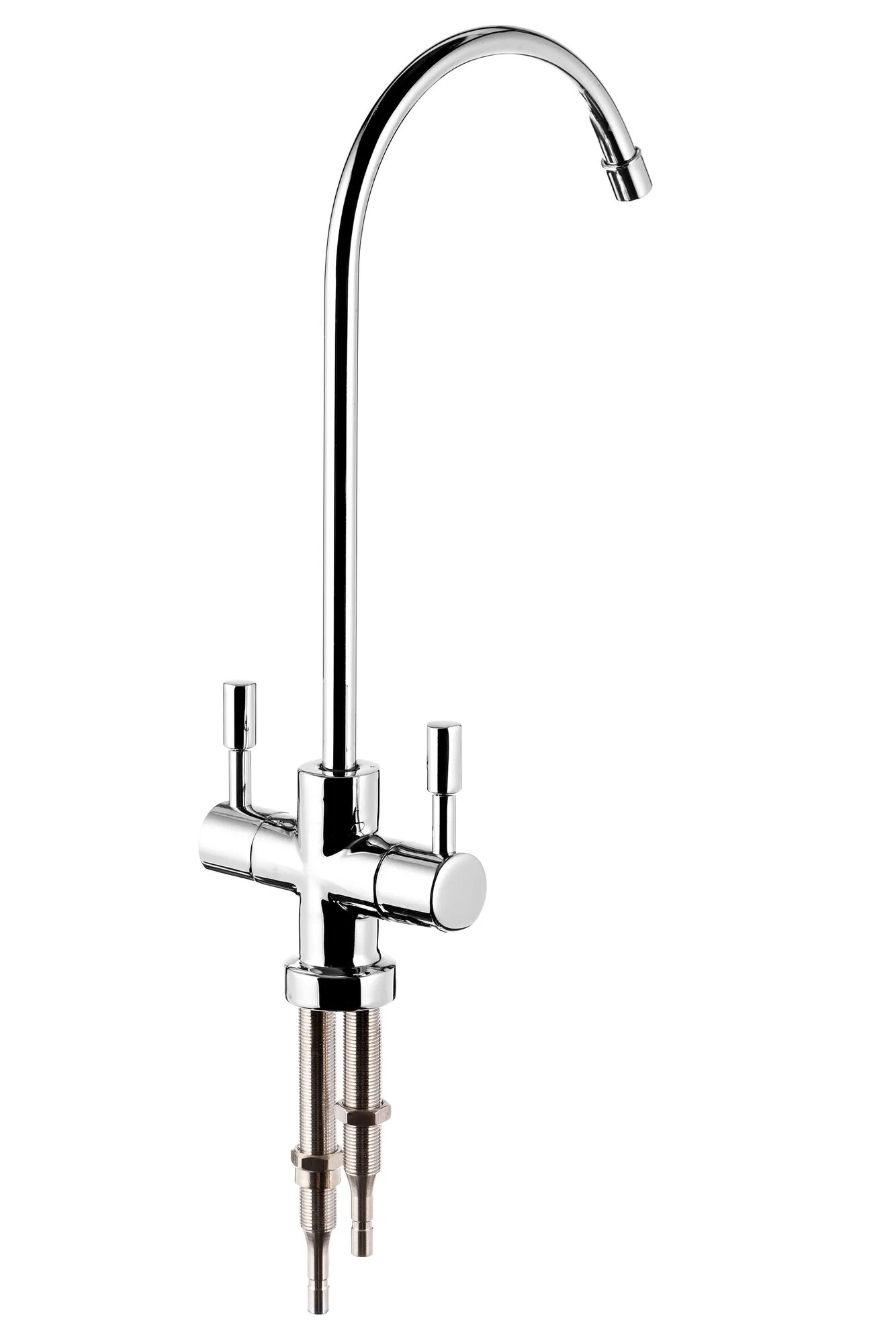 Кран для чистой воды FlowMaster Duo, современный дизайн и простота использования, совместим со всеми фильтрами для воды, 25747