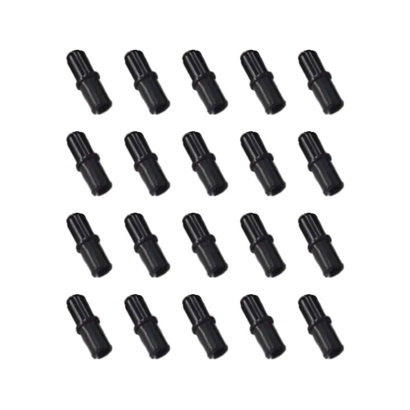 Конструктор Wishiot крестовые оси с болтами 20 шт Черный, 20 PCS 43093 Black