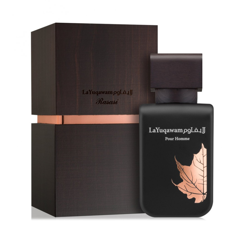 Rasasi La Yuqawam Pour Homme 75 мл парфюмерная вода, мужские, кожаные, малиновые