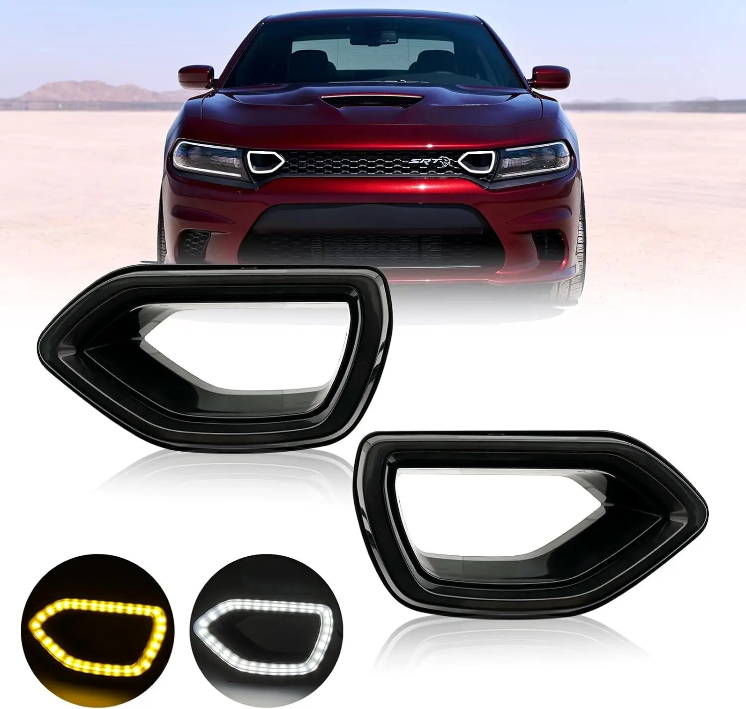 Запасные фонари для радиатора, для защиты от поворота, для Dodge Charger, 15-20