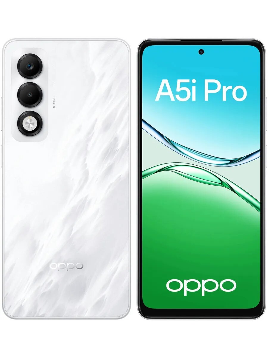 Смартфон OPPO A5i Pro, 8 ГБ/128ГБ, экран 6.67", камера 50+2 Мп, NFC, РСТ — фото 1