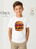 Футболка ONYX PRINTS, размер 146, белый