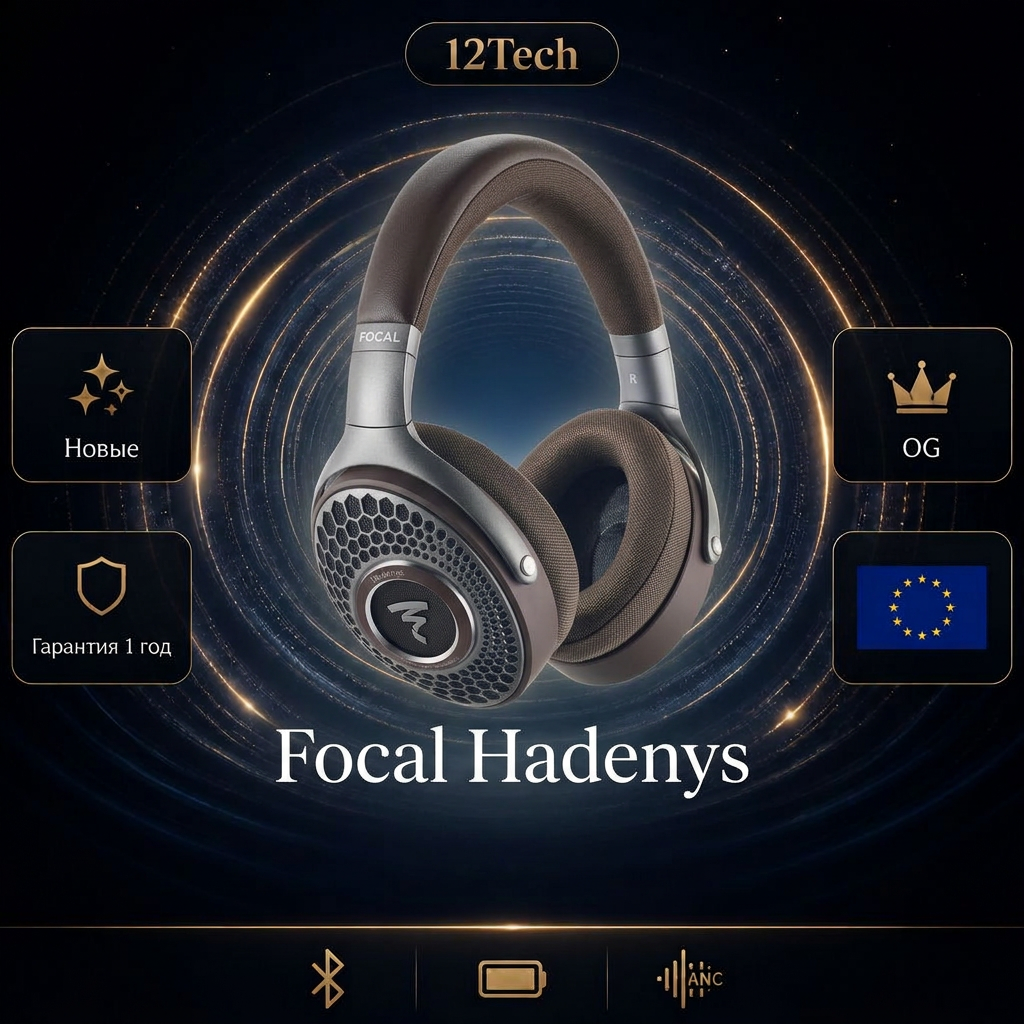 Наушники проводные Focal Hadenys, полноразмерные, динамические, открытые, 3.5 мм