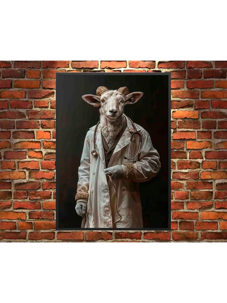 Кошенильный ветеринарный врач 1, Плакат 30x42см