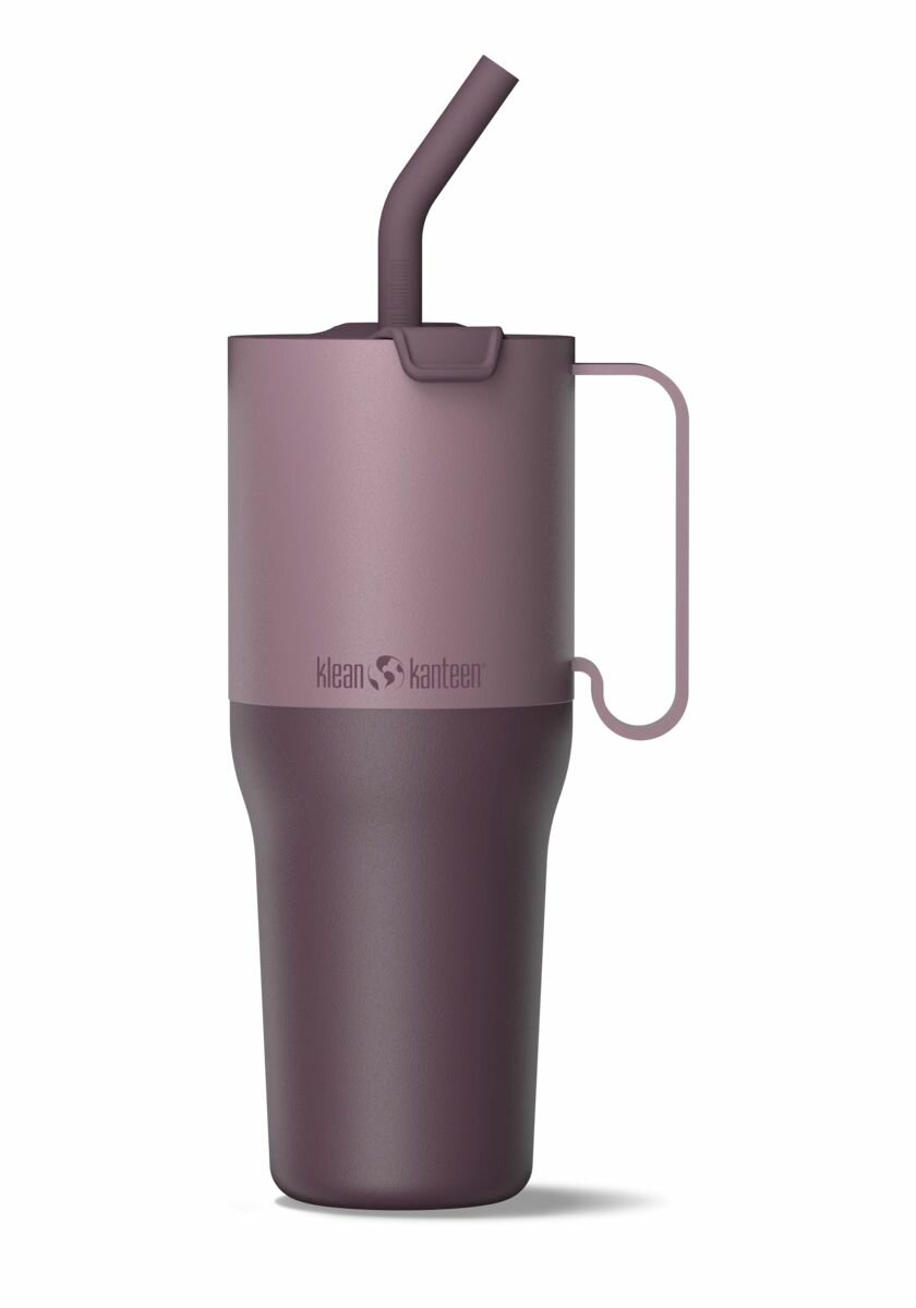 Термостакан Klean Kanteen Rise Tumbler 36oz Straw Lid (1065 мл) Dusty Orchid