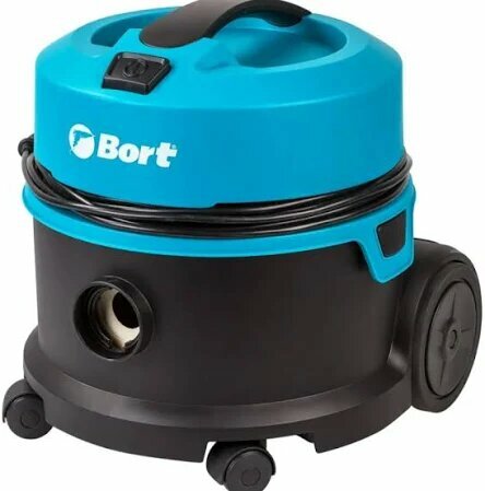 Строительный пылесос Bort BSS-1010HD 1000Вт (уборка: сухая) синий