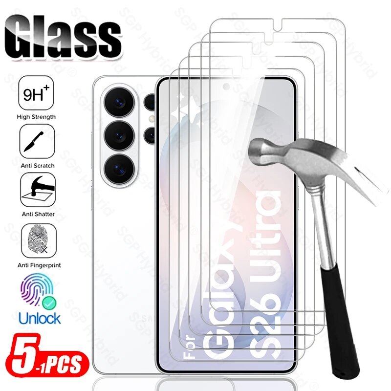 Защитная пленка 9H Samsung Galaxy S26 Ultra 5Pieces