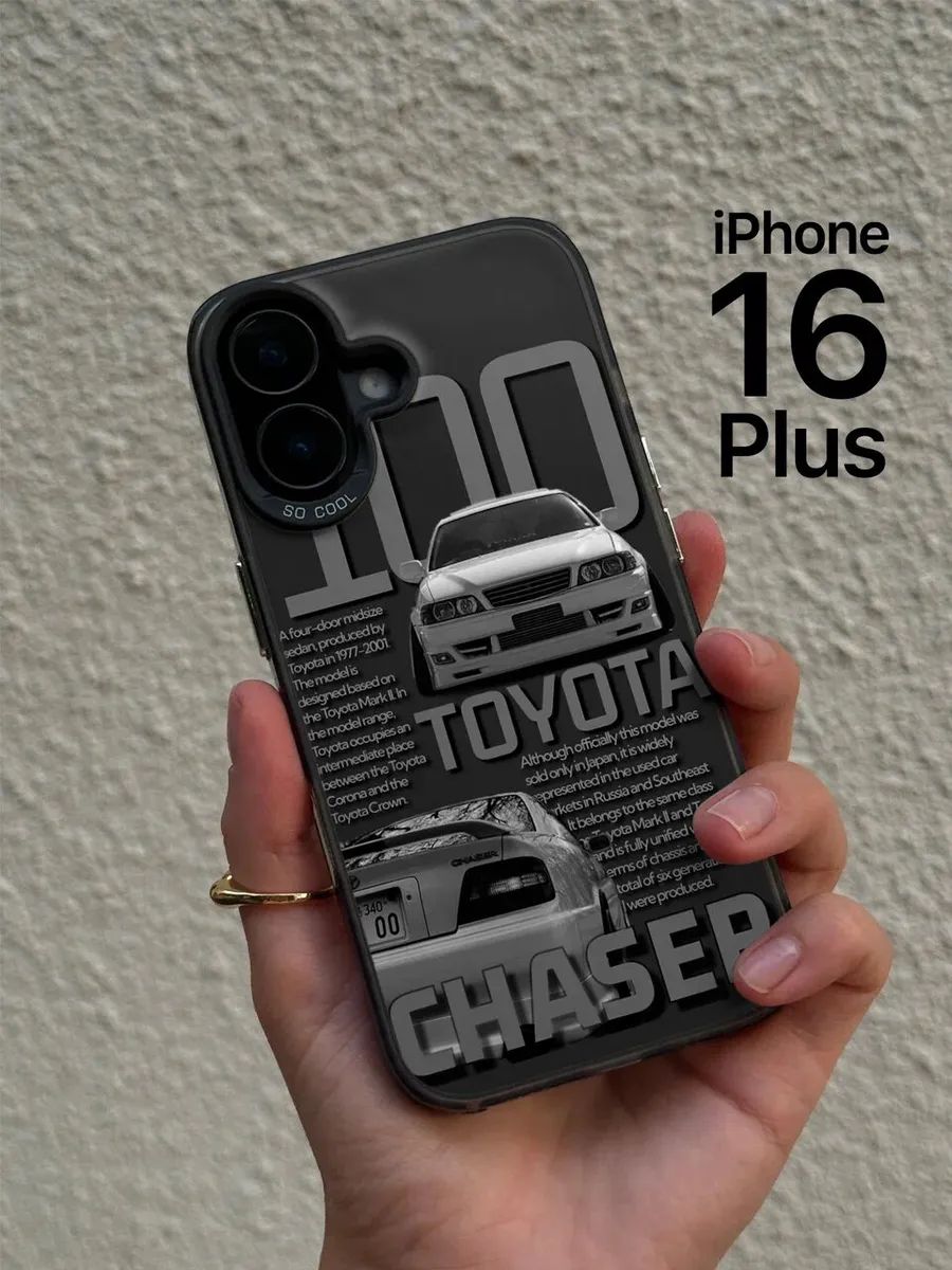 Чехол на Iphone 16 Plus toyota