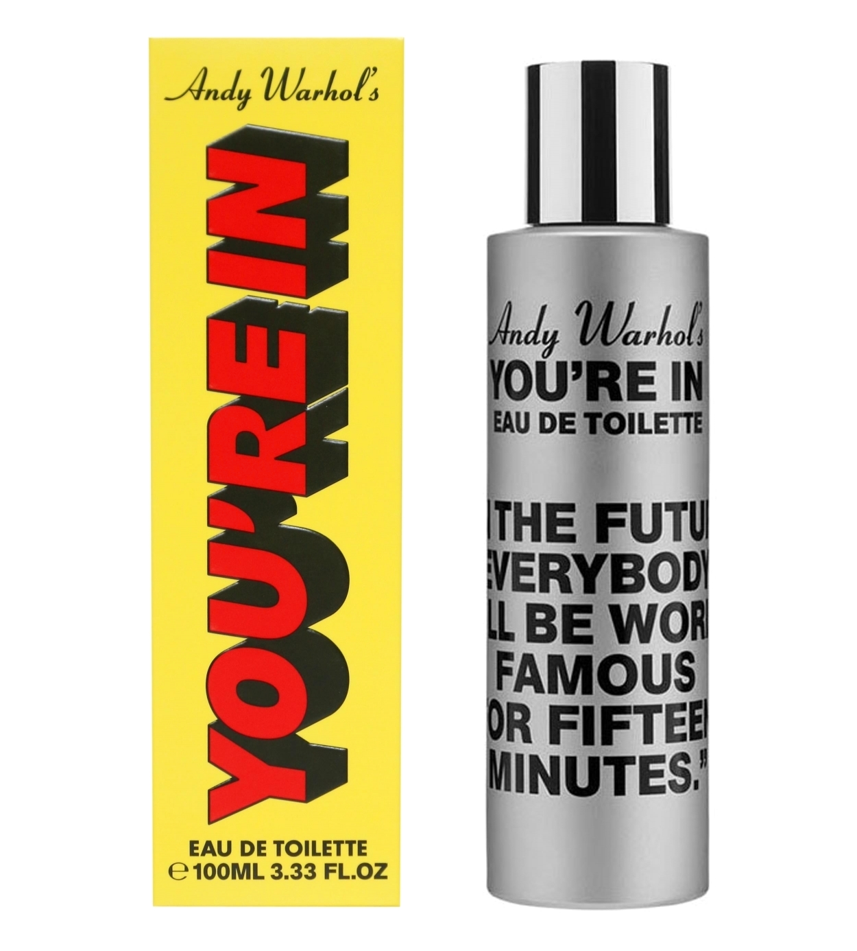 Comme Des Garcons Andy Warhol Famous For Fifteen Minutes туалетная вода 100 мл