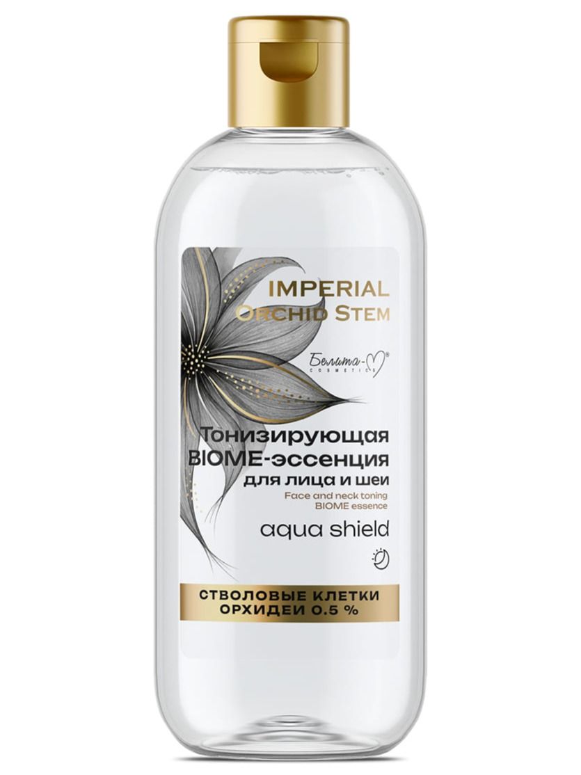 Эссенция для лица и шеи Тонизирующая Белита-М IMPERIAL Orchid Stem BIOME aqua shield 200г