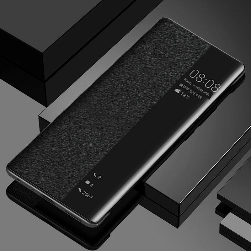 Huawei Mate 40 RS Porsche Design Полный защитный чехол, цвет Матовый Черный, амортизирующий дизайн для мобильного