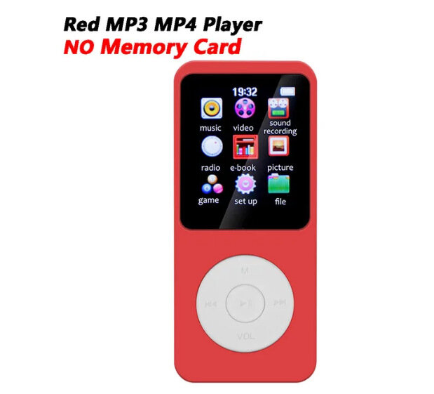 Портативный Bluetooth FM MP3-плеер с функцией электронной книги, потоковым воспроизведением музыки без потерь, личной моделью MP4-плеера черной версии