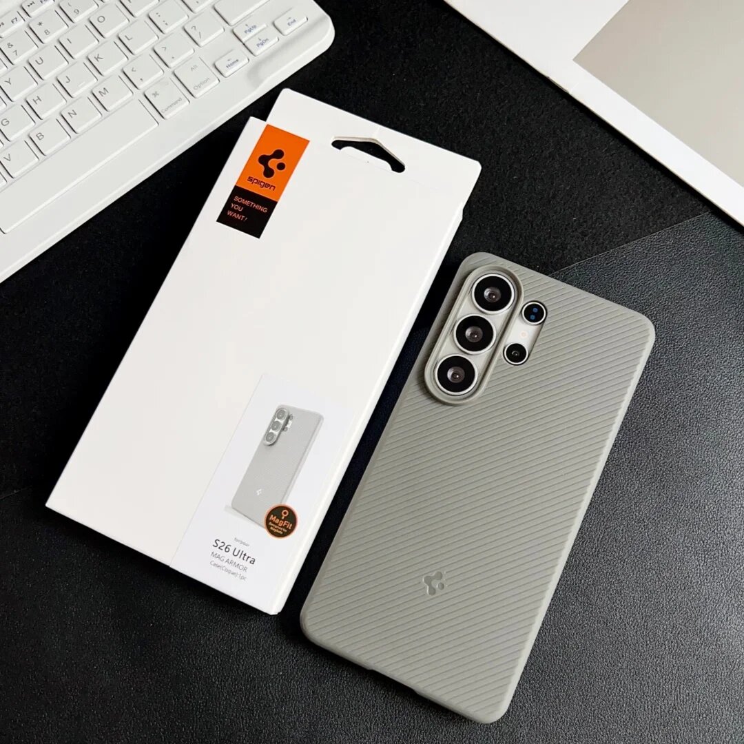 Spigen MagFit чехол для Samsung Galaxy S26, Gray