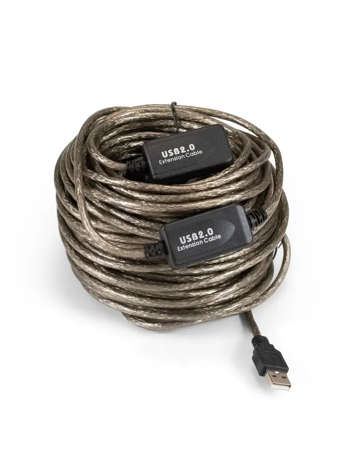Удлинитель Exegate EX-UAE-AMAF-25.0 EX294769RUS активный USB2.0-repeater (Am/Af, 25м)
