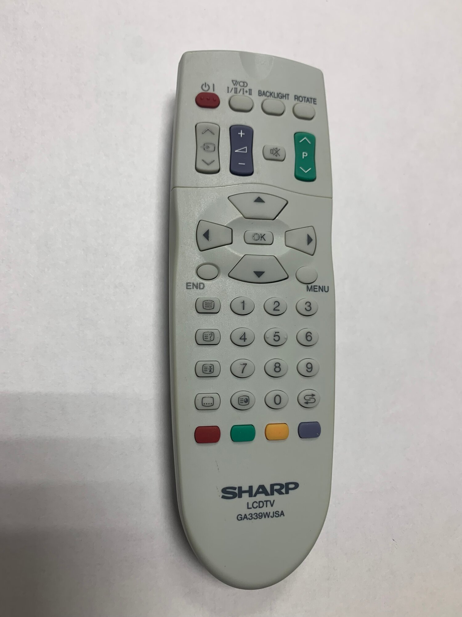 Sharp GA339WJSA пульт оригинальный