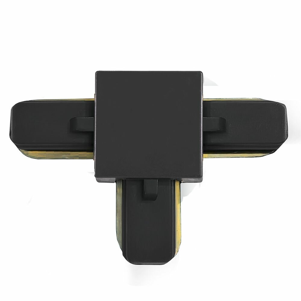 Коннектор / Соединитель Т-образный для шинопровода CAB1003 CAB1005, черный Feron LD1003 10333