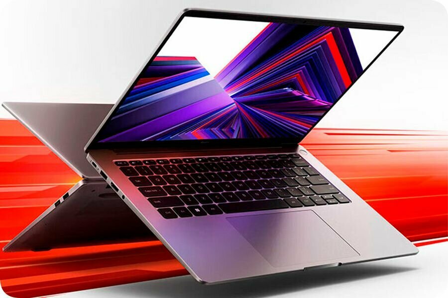 Ноутбук Redmi Book 14 2024 i5-13500H/2.8K/120Hz/16GB+1TB silver JYU4583CN+klaviaturnaya nakleyka s russkoy raskladkoy