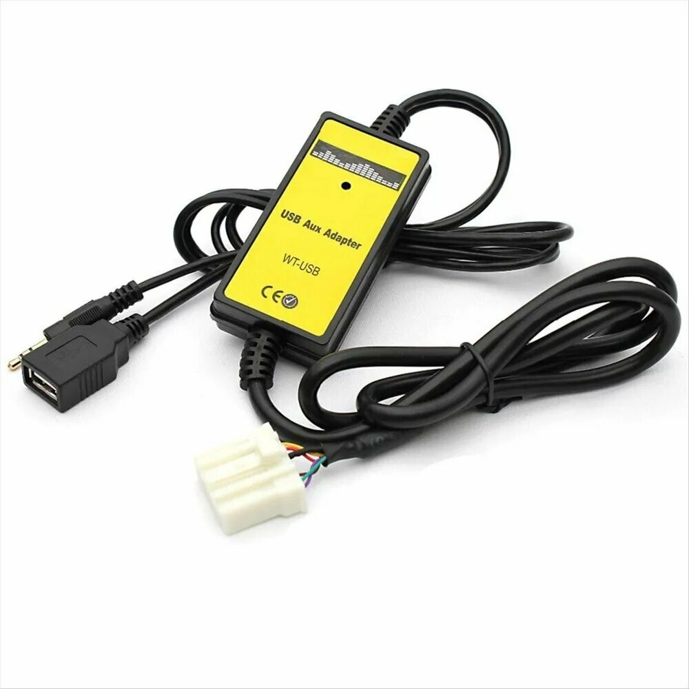Автомобильный Аудио MP3-Вход AUX USB-Адаптер CD-Чейнджер Для 3 5 6, MPV, CX7, Demio Miata/MX5, 1 Шт.