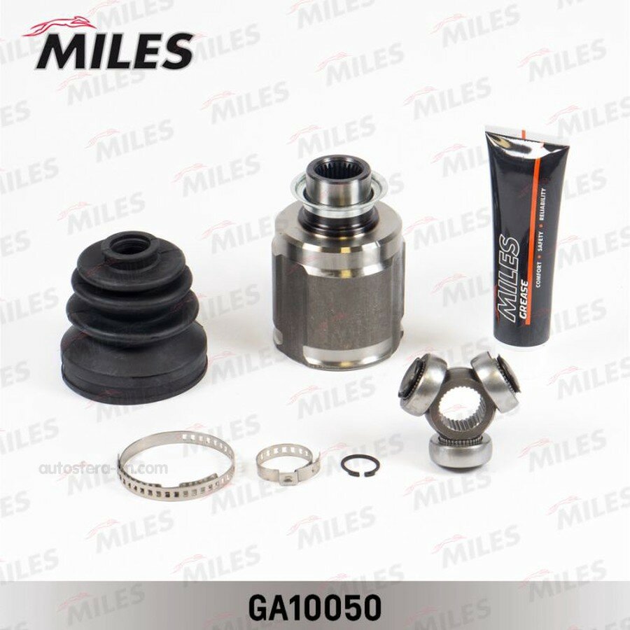 MILES GA10050 ШРУС AUDI 80/A4 I/SKODA/GOLF I-III/PASSAT II-IV 1.6-2.9 81-10 внутр.