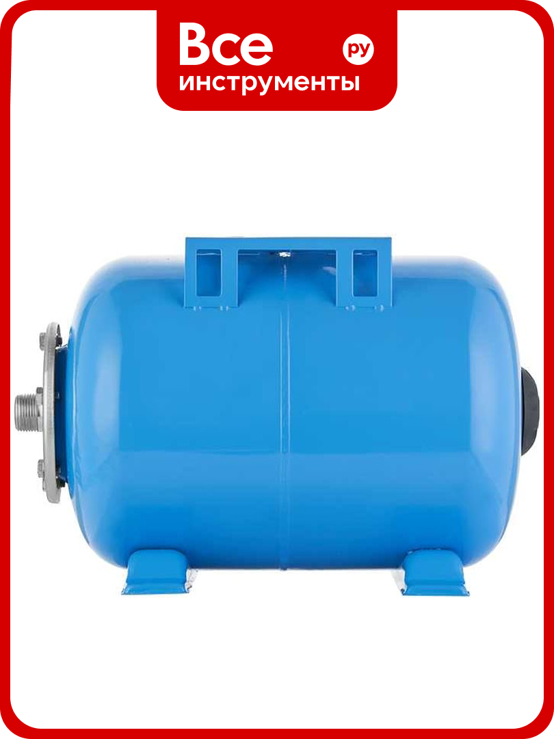 Гидроаккумулятор горизонтальный ГГ 24М UNIPUMP 18157, из стали, системе водоснабжения