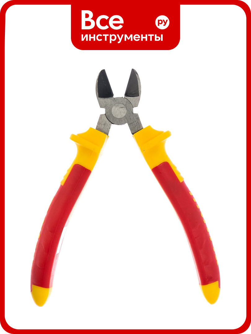 Бокорезы MATRIX Insulated, 180 мм, двухкомпонентные рукоятки PROFESSIONAL 17508, антистатическое покрытие, лезвие