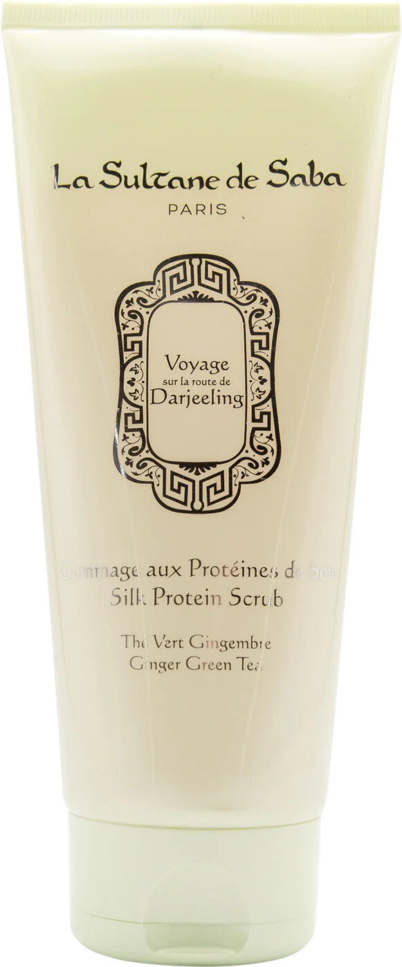La Sultane de Saba Гоммаж Протеины шелка "Зеленый чай / Имбирь" Silk Protein Scrub Ginger / Green Tea 320ml