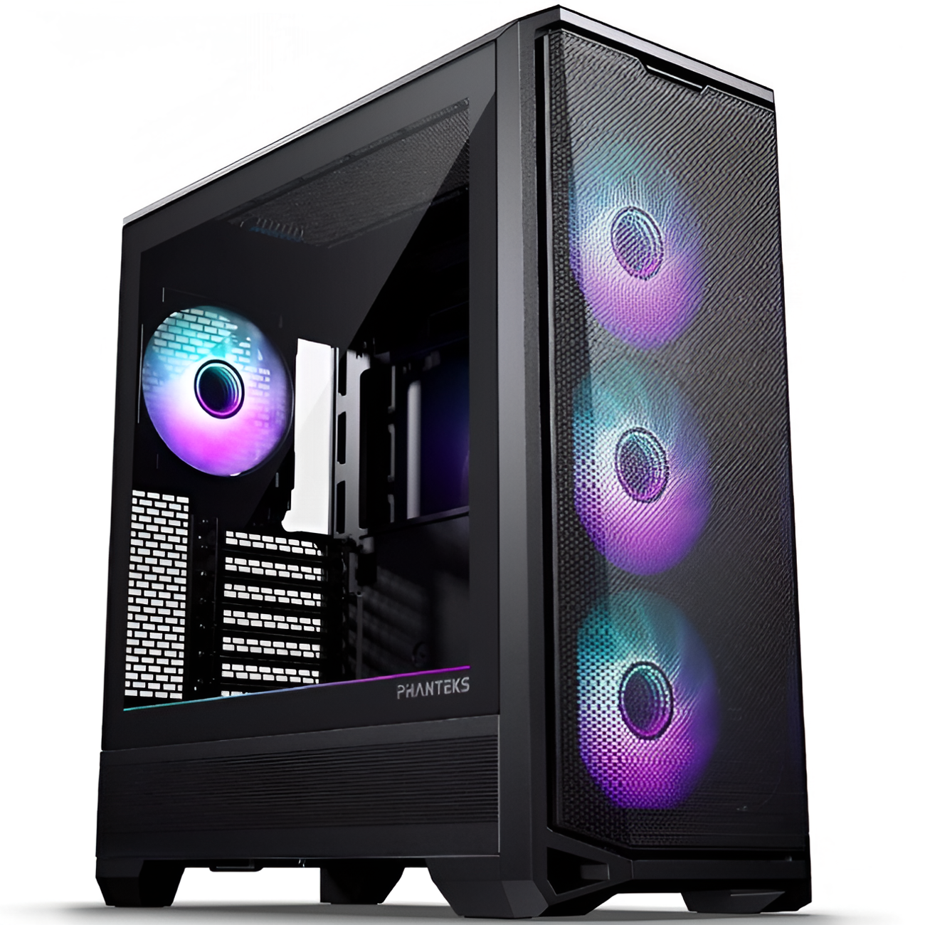 Корпус Midi-Tower PHANTEKS ECLIPSE G400A ARGB TG Black (PH-EC400GA_DBK01)