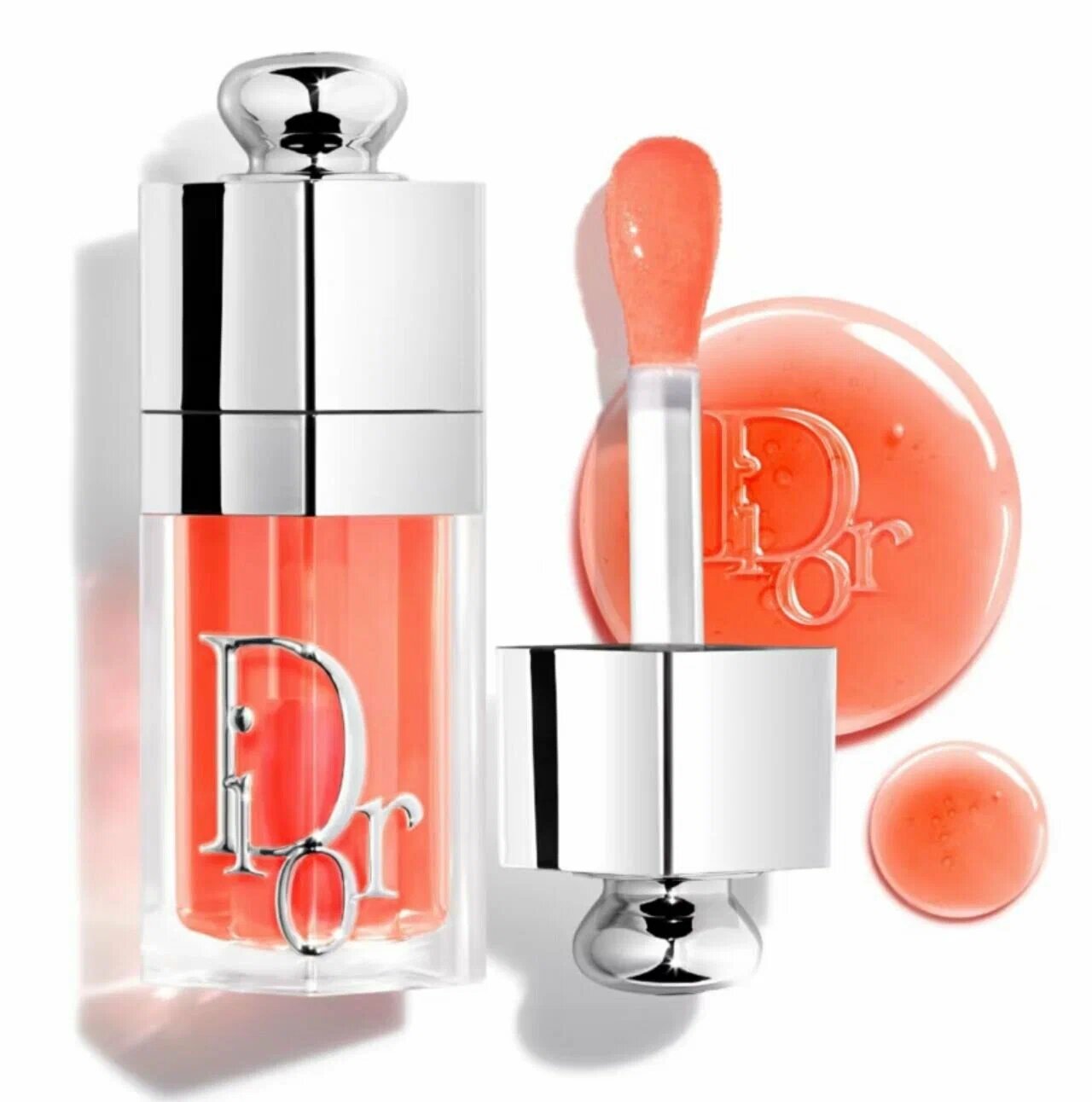 Dior Addict Lip Glow Oil Масло для губ 041 Peachy Juicy 6мл (Новинка 2026)