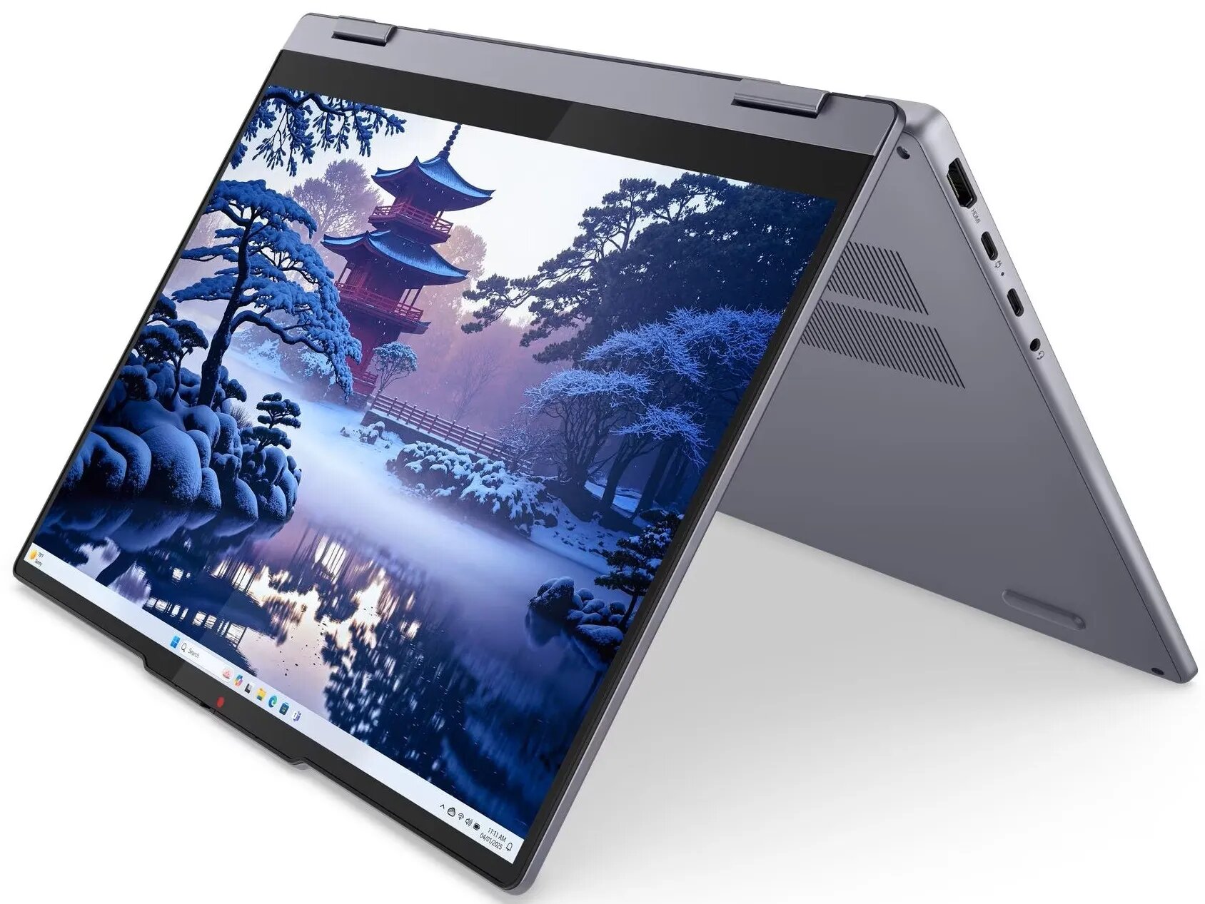 Ноутбук-трансформер Lenovo IdeaPad 5 14IAL10 (14"IPS сенсорный, Intel Core Ultra 5 225U, 8ГБ, 512 ГБ, Win 11) 83KR0047US