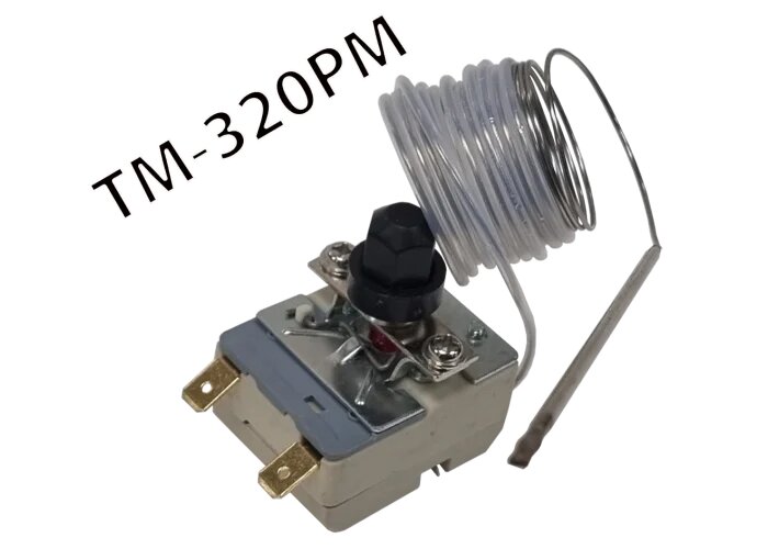 Термоограничитель TM-320PM 320°C капилляр 1,8 м 20А 250В для духовки (Замена TECASA SP-141FG 350°С)