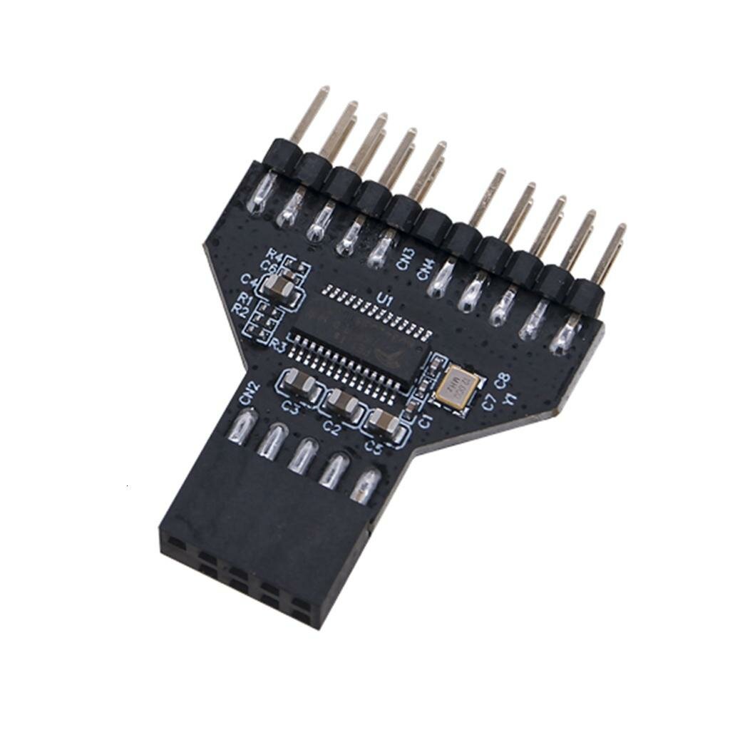 USB 2.0 разветвитель 9-pin — фото 1