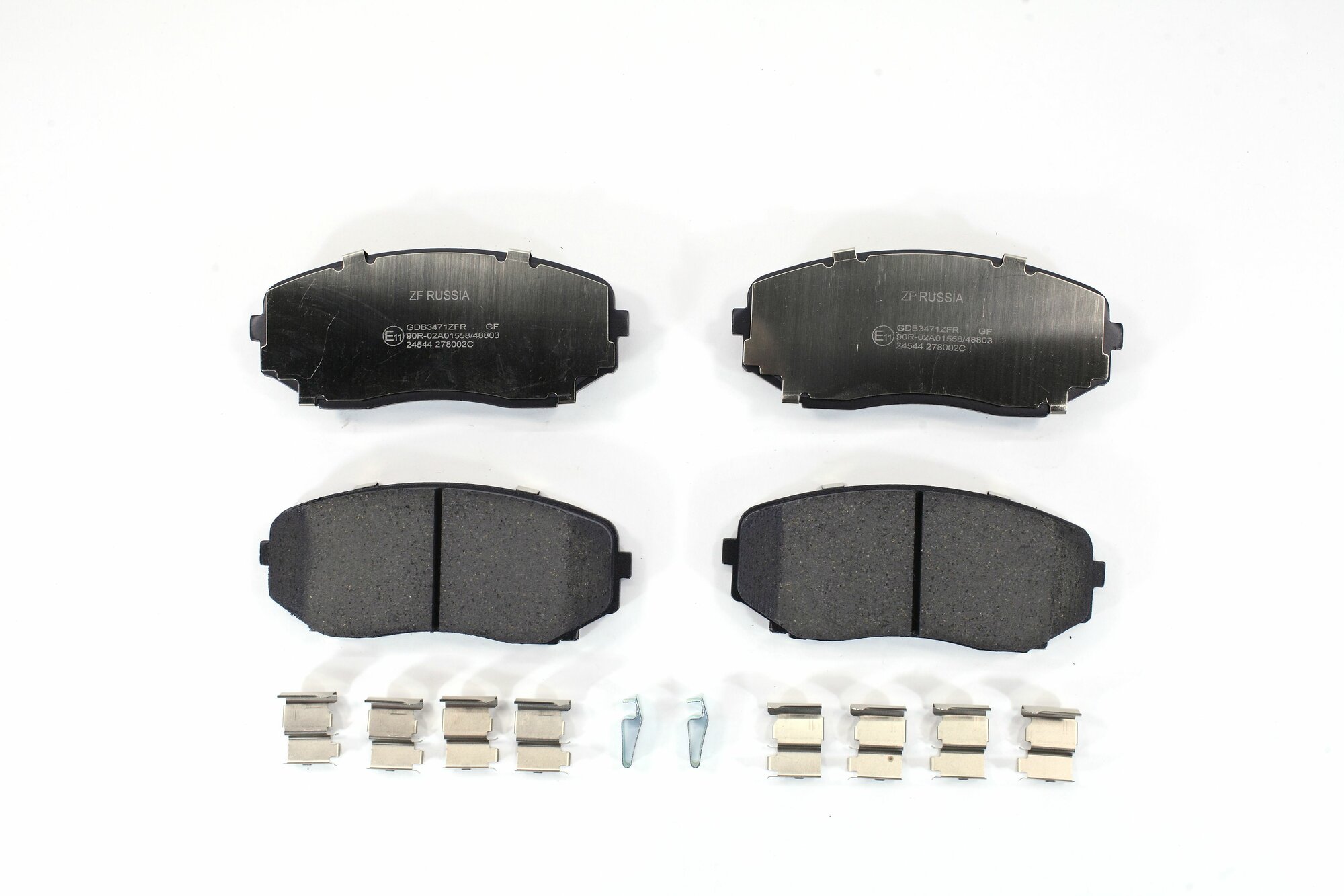 Колодки передние для MAZDA CX-7 ZF Russia GDB3471 ZFR