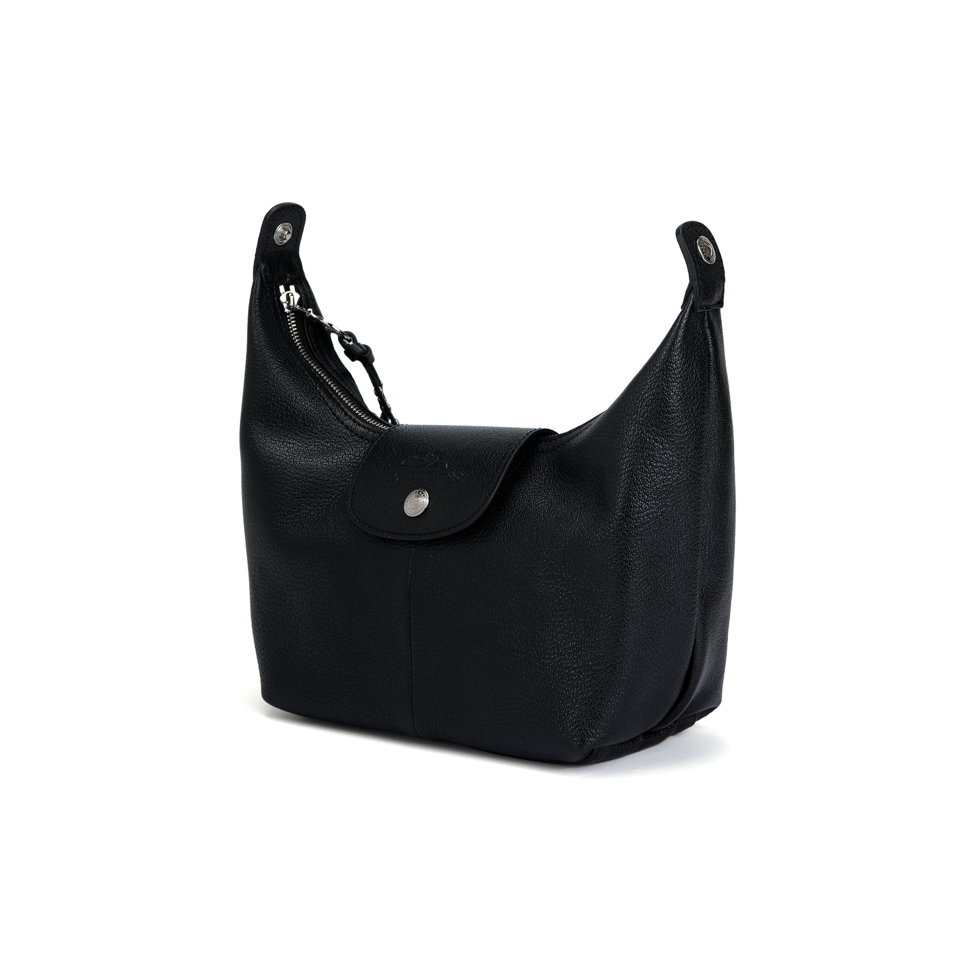 Сумка Longchamp Le Pliage Xtra, фактура матовая, черный — фото 1